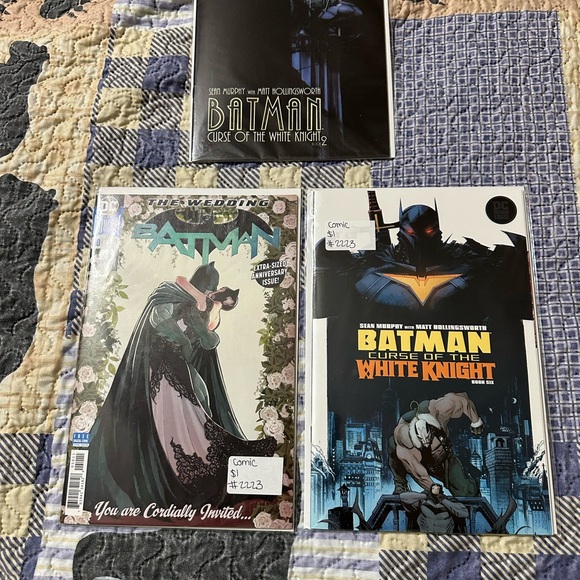 DC Comics | Other | Dc Comics Batman Comic Set Black Blue Green Yellow ...